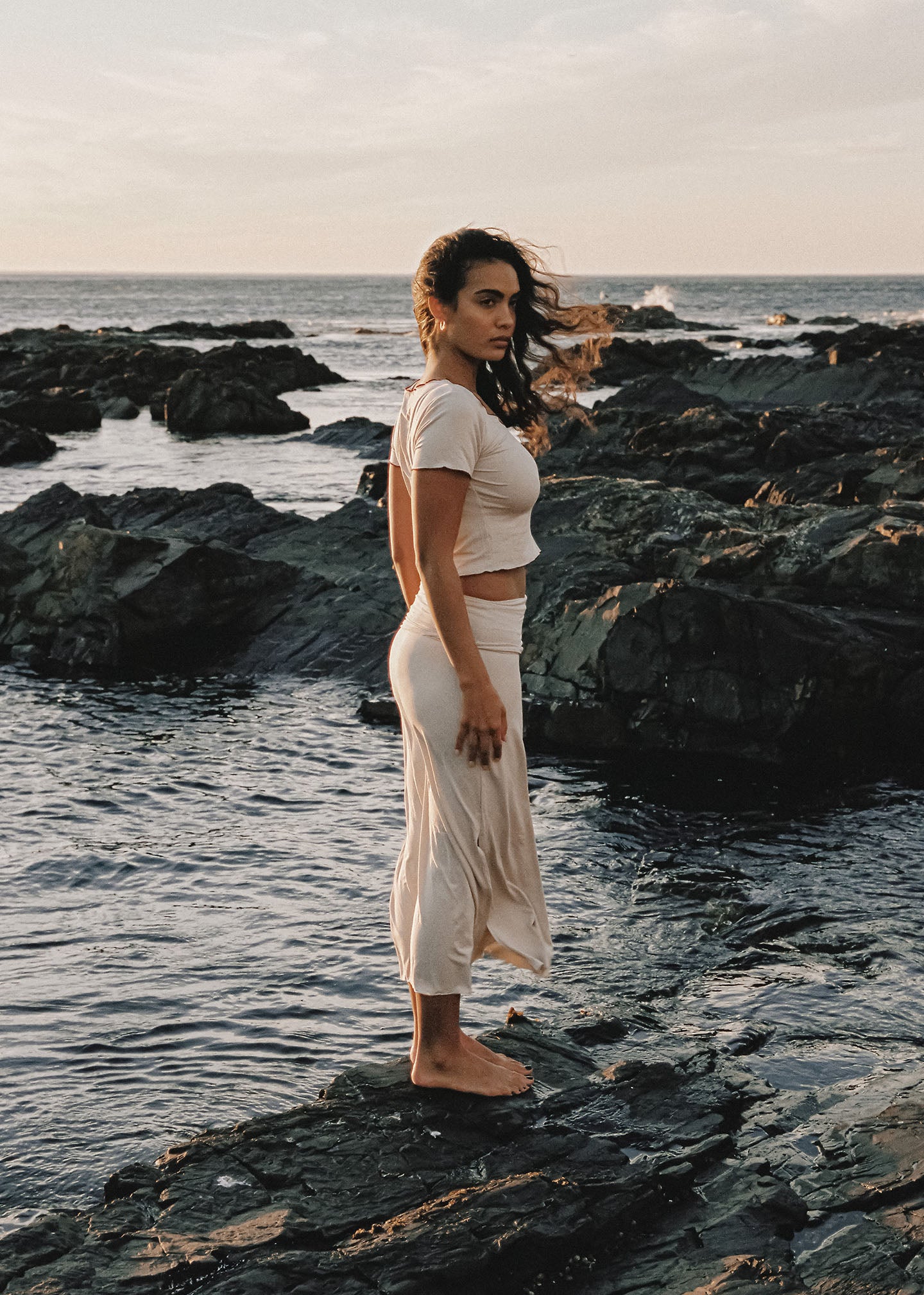 Agni Skirt Pearl | The Perfect Skirt For Expecting Mothers –Indigo Luna Store