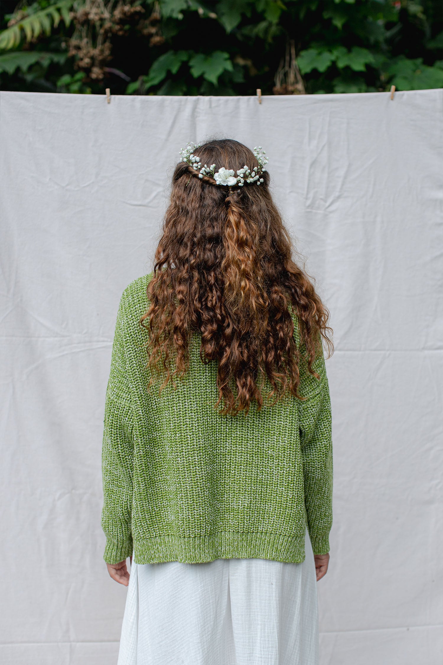 Helga Cardigan Kiwi –Indigo Luna Store