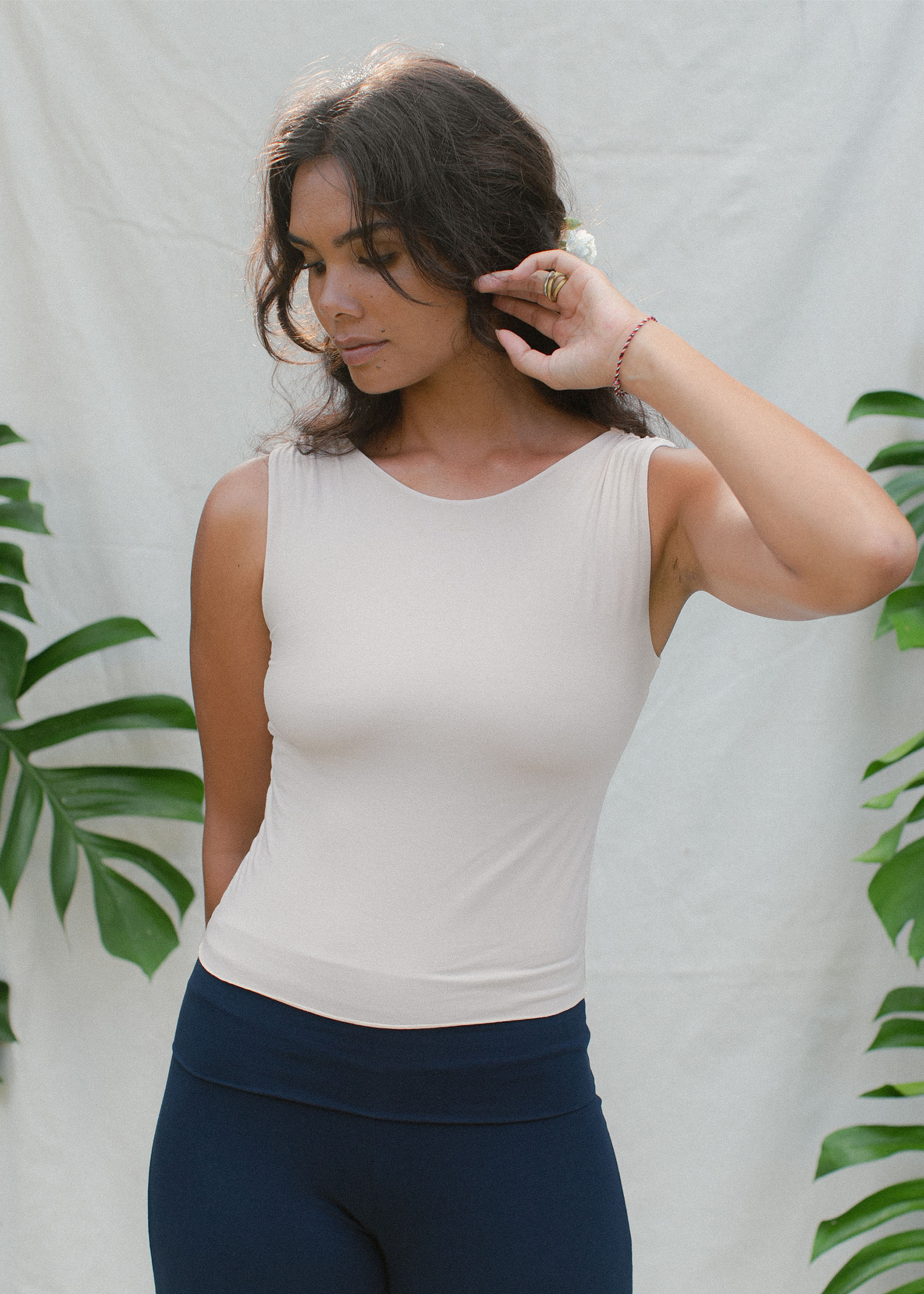 Layla Tank Pearl –Indigo Luna Store