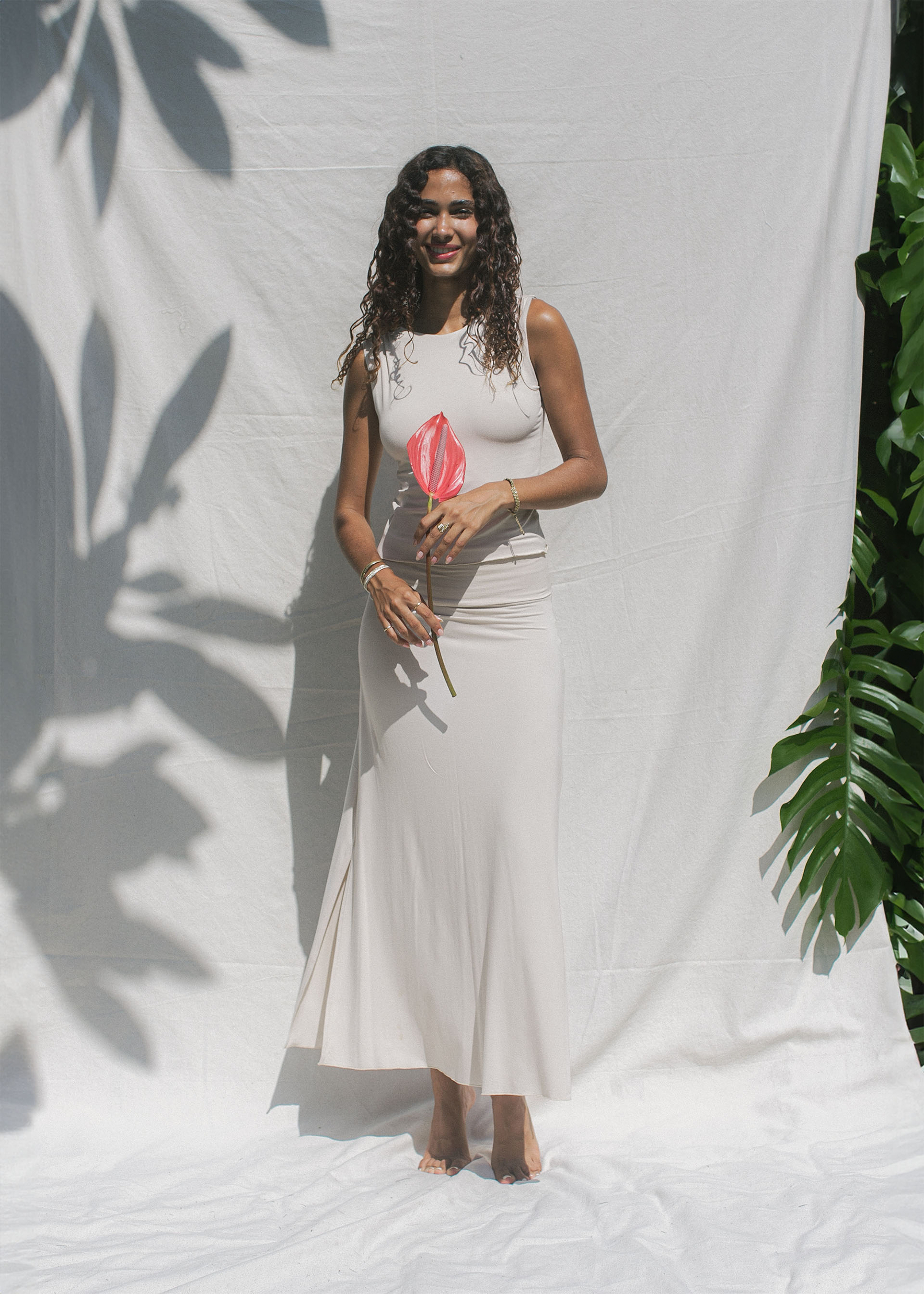 Layla Tank Pearl –Indigo Luna Store