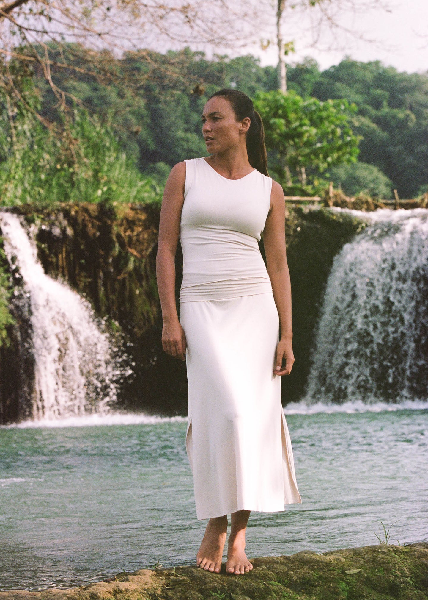 Layla Tank Pearl –Indigo Luna Store