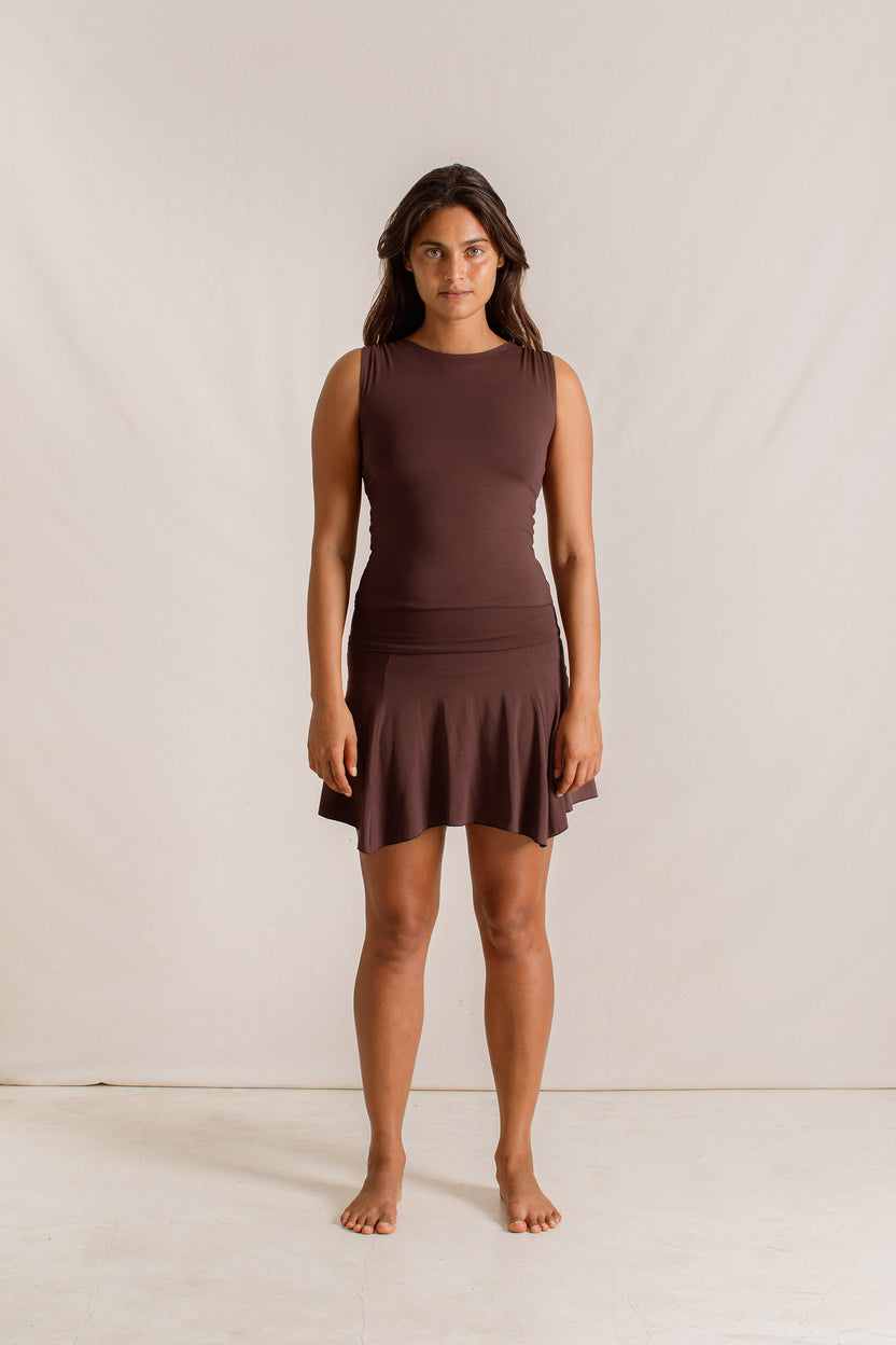 Layla Tank Carob –Indigo Luna Store