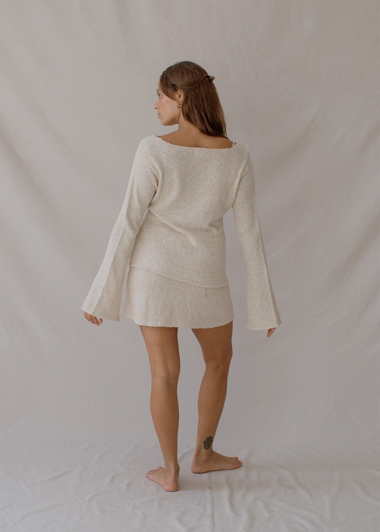 Paloma Mini Skirt Cloud Cream –Indigo Luna Store