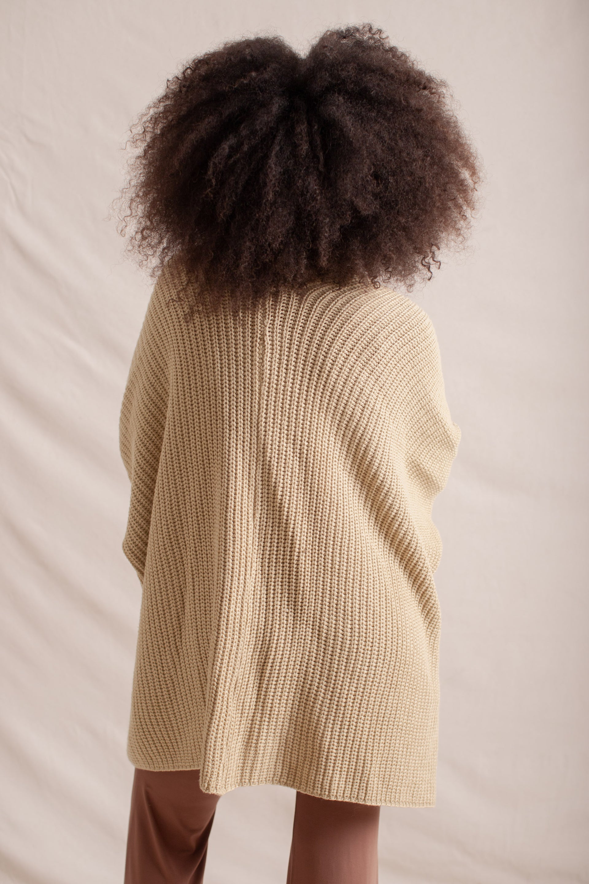 Hand Knitted Poncho | Sustainable Knitwear Australia –Indigo Luna Store